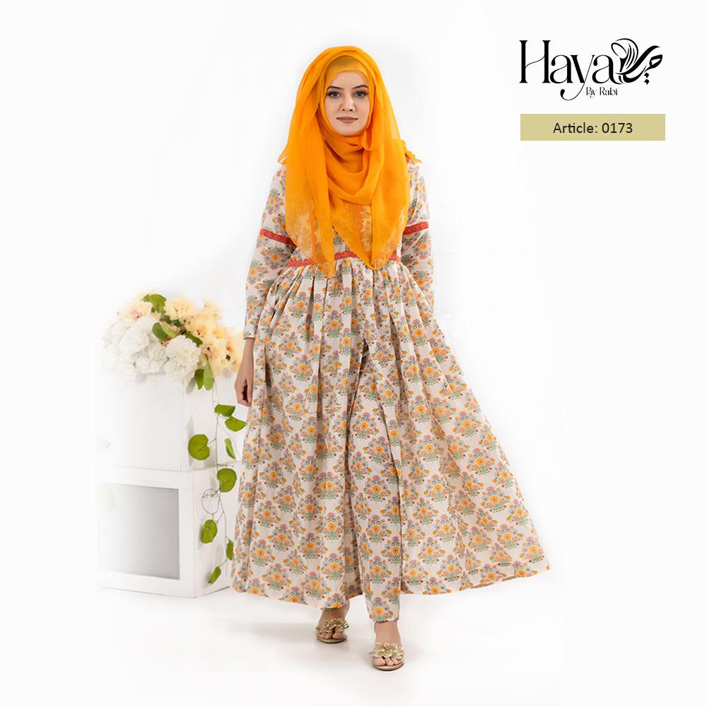 White Serenity Lawn Suit 4m – Haya By Rabi