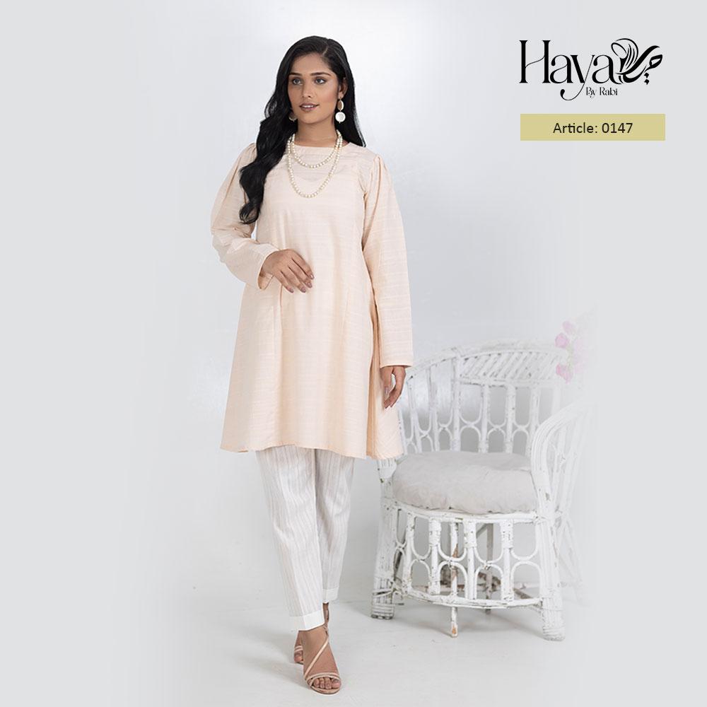 Skin Brown Kurti – Haya By Rabi