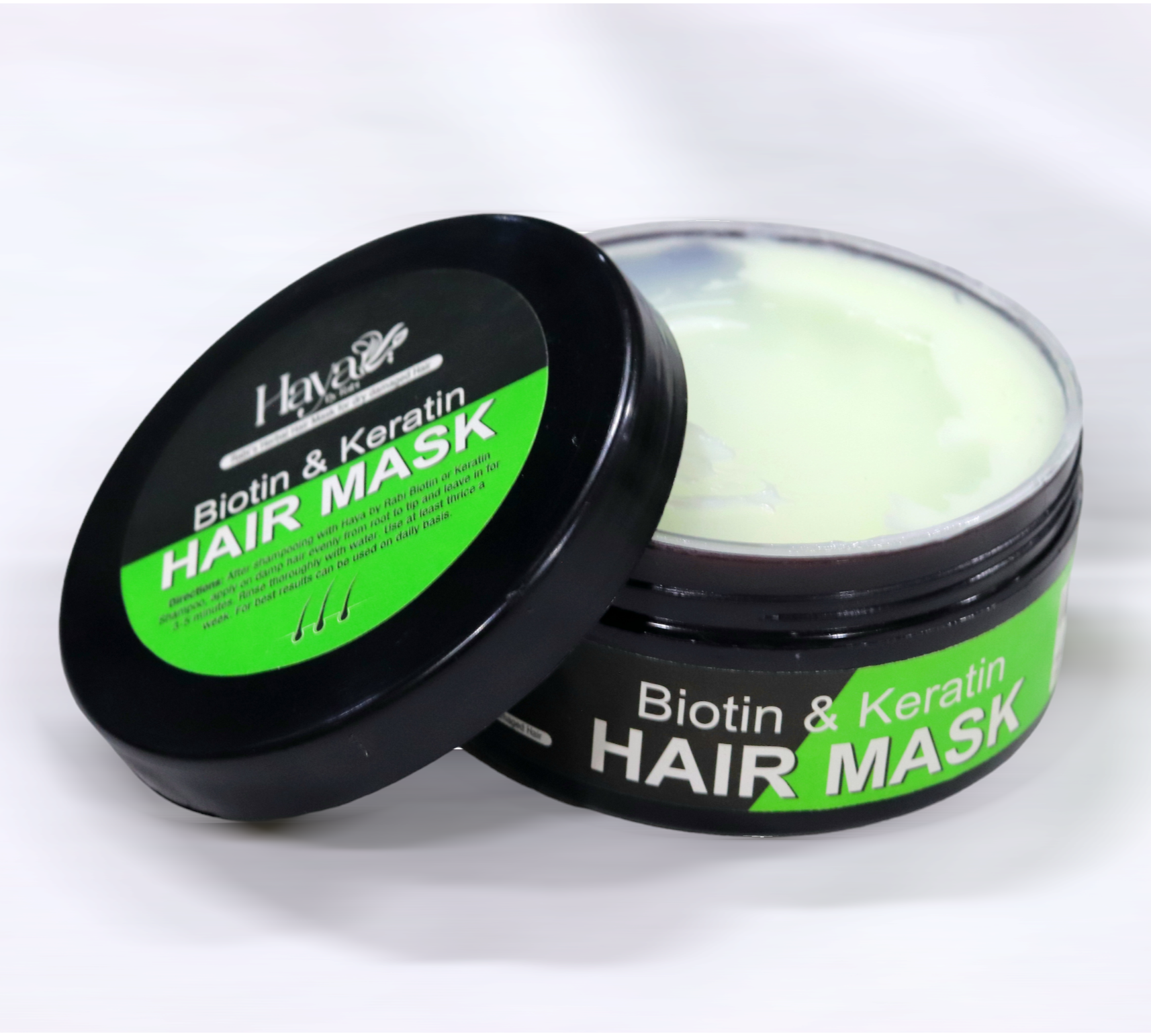 Biotin & Keratin Hair Mask – Haya By Rabi